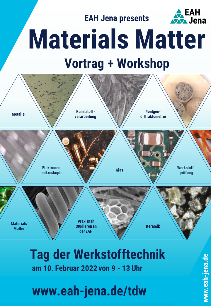Materials Matter • Tag der Werkstofftechnik an der Ernst-Abbe-Hochschule Jena - https://www.eah ...