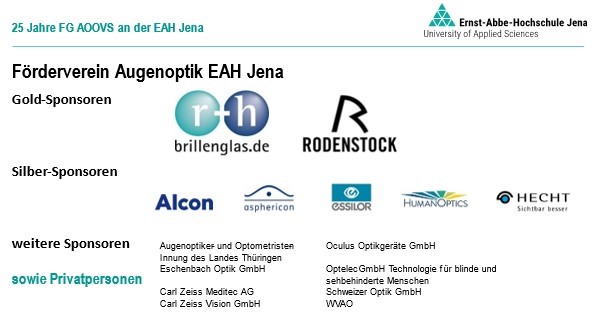 25 Jahre FG AOOVS an der EAH Jena - https://www.eah-jena.de
